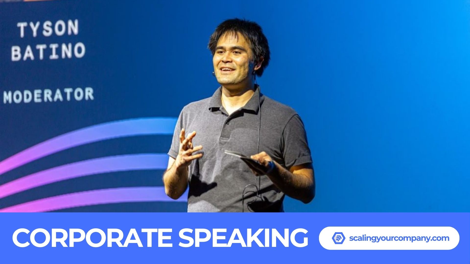 Corporate Speaking - Scaling Your Company
